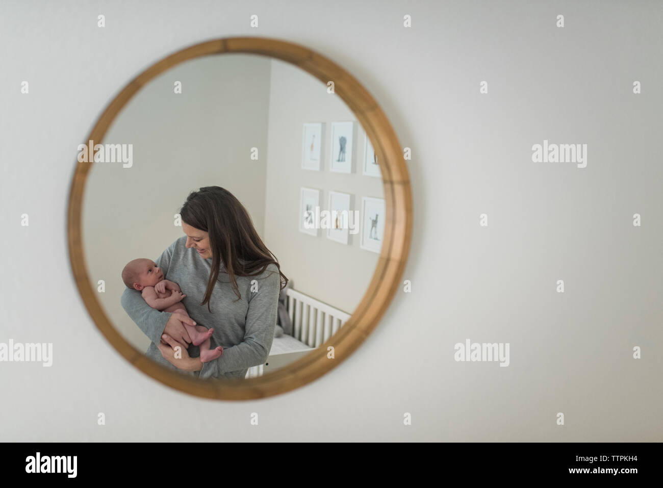 Boy side view mirror hi-res stock photography and images - Alamy