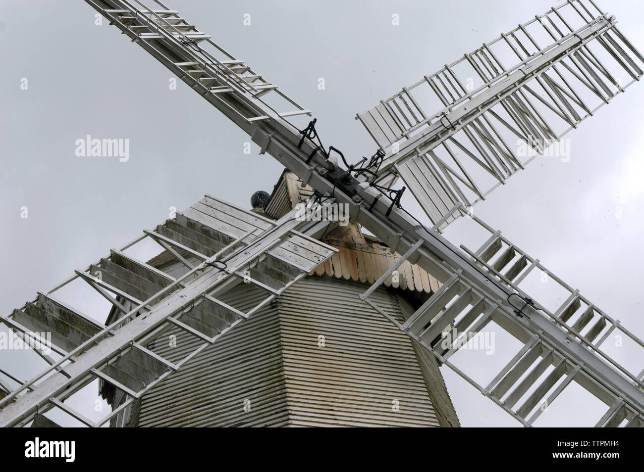 White Windmill Shipley West Sussex Stock Photo - Alamy