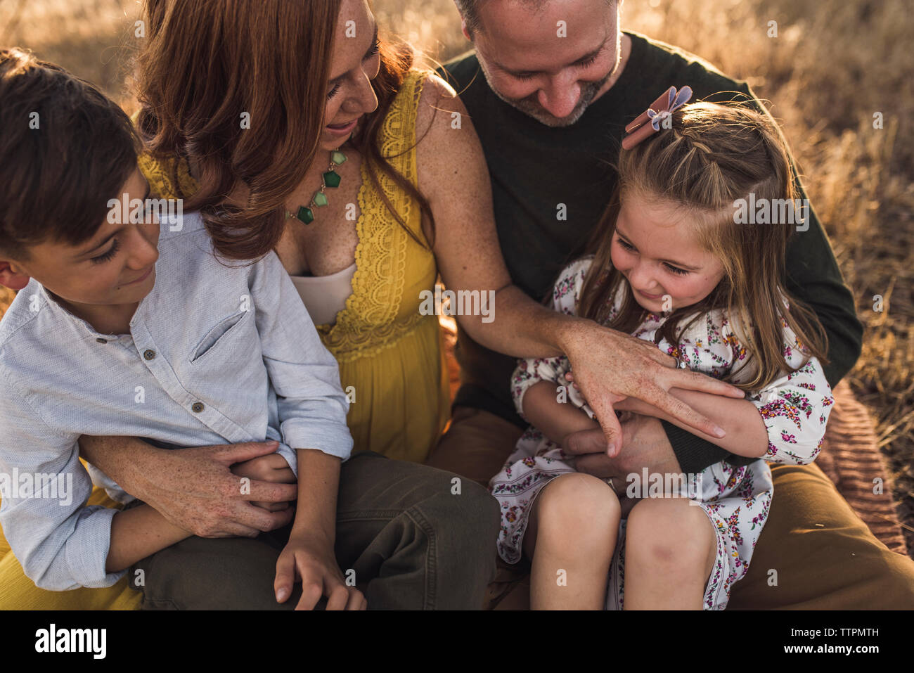 Tickle family hi-res stock photography and images - Alamy