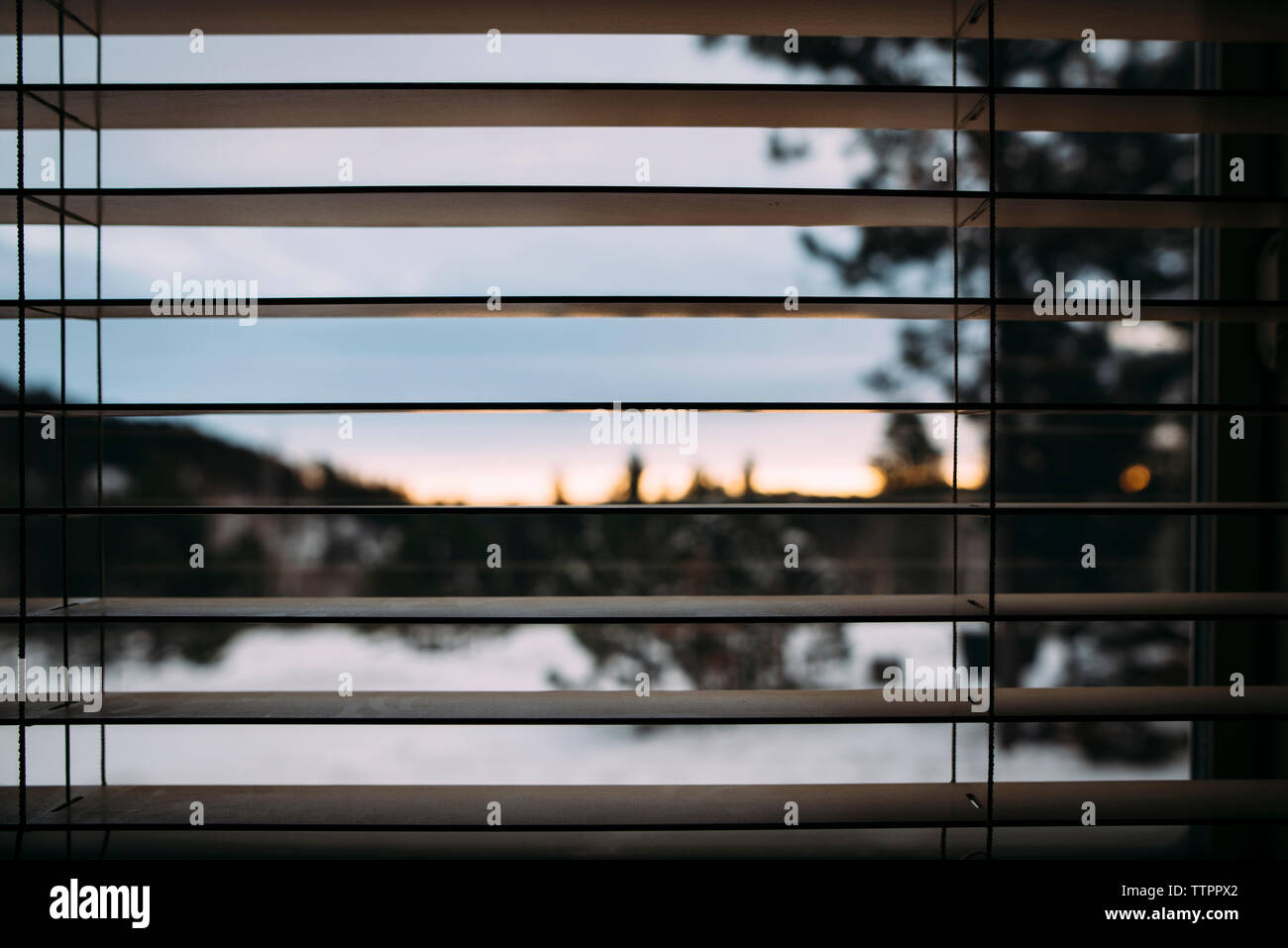 Sky seen through window Stock Photo - Alamy