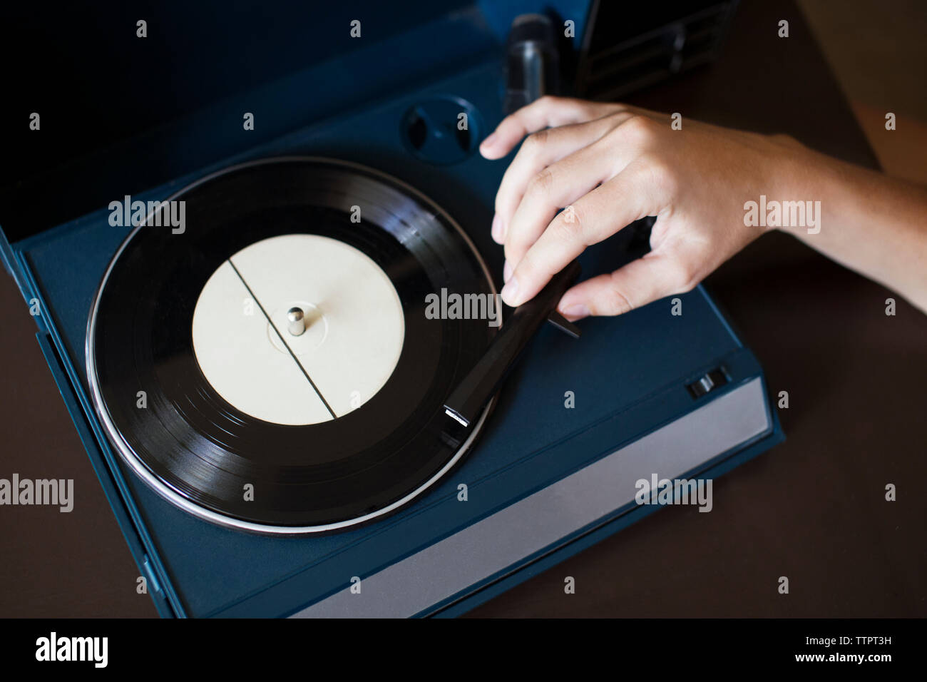 Record player hi-res stock photography and images - Alamy