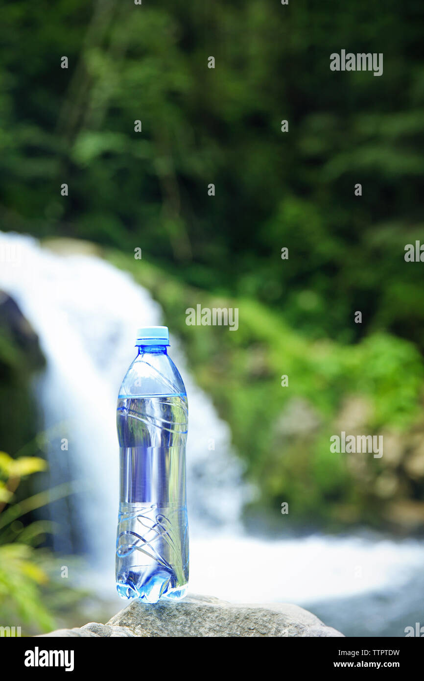 Plastic bottle water waterfall hi-res stock photography and images - Alamy