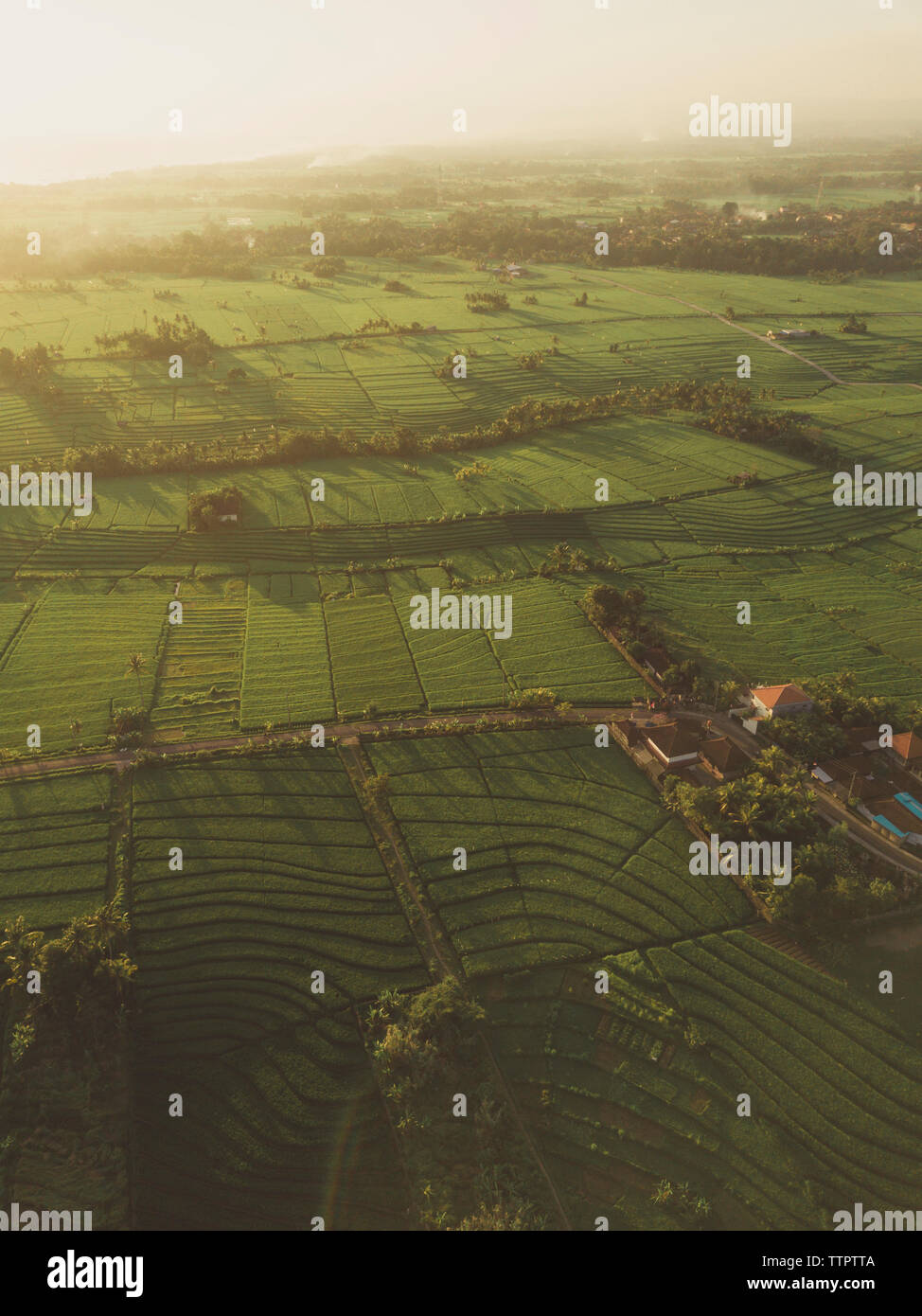 Aerial view of rural landscape hi-res stock photography and images - Alamy