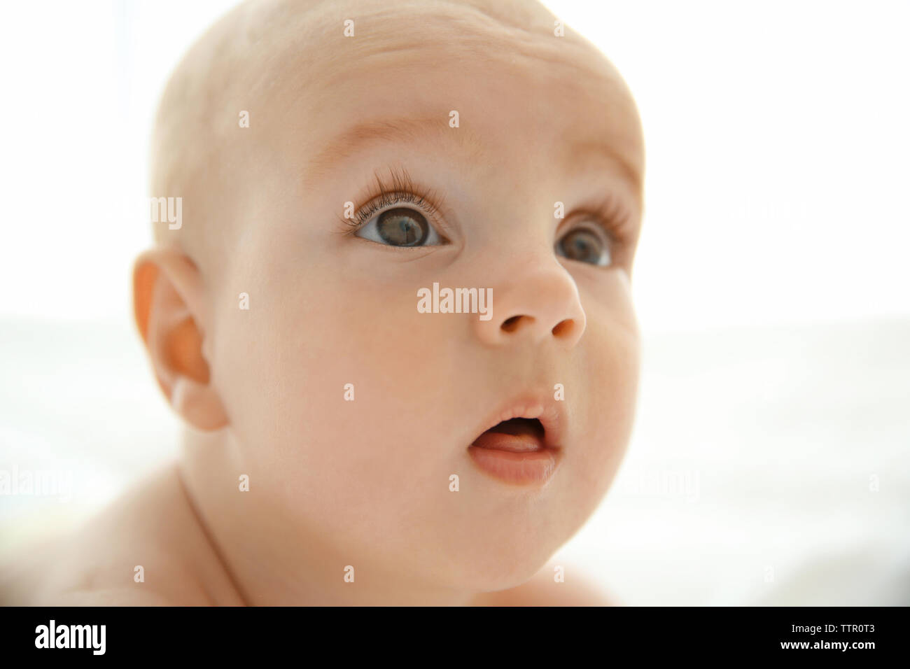 Cute baby, closeup Stock Photo - Alamy