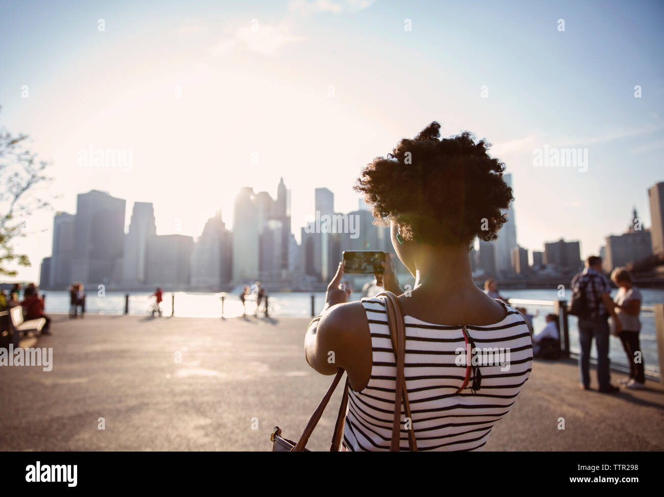 African female point up hi-res stock photography and images - Alamy