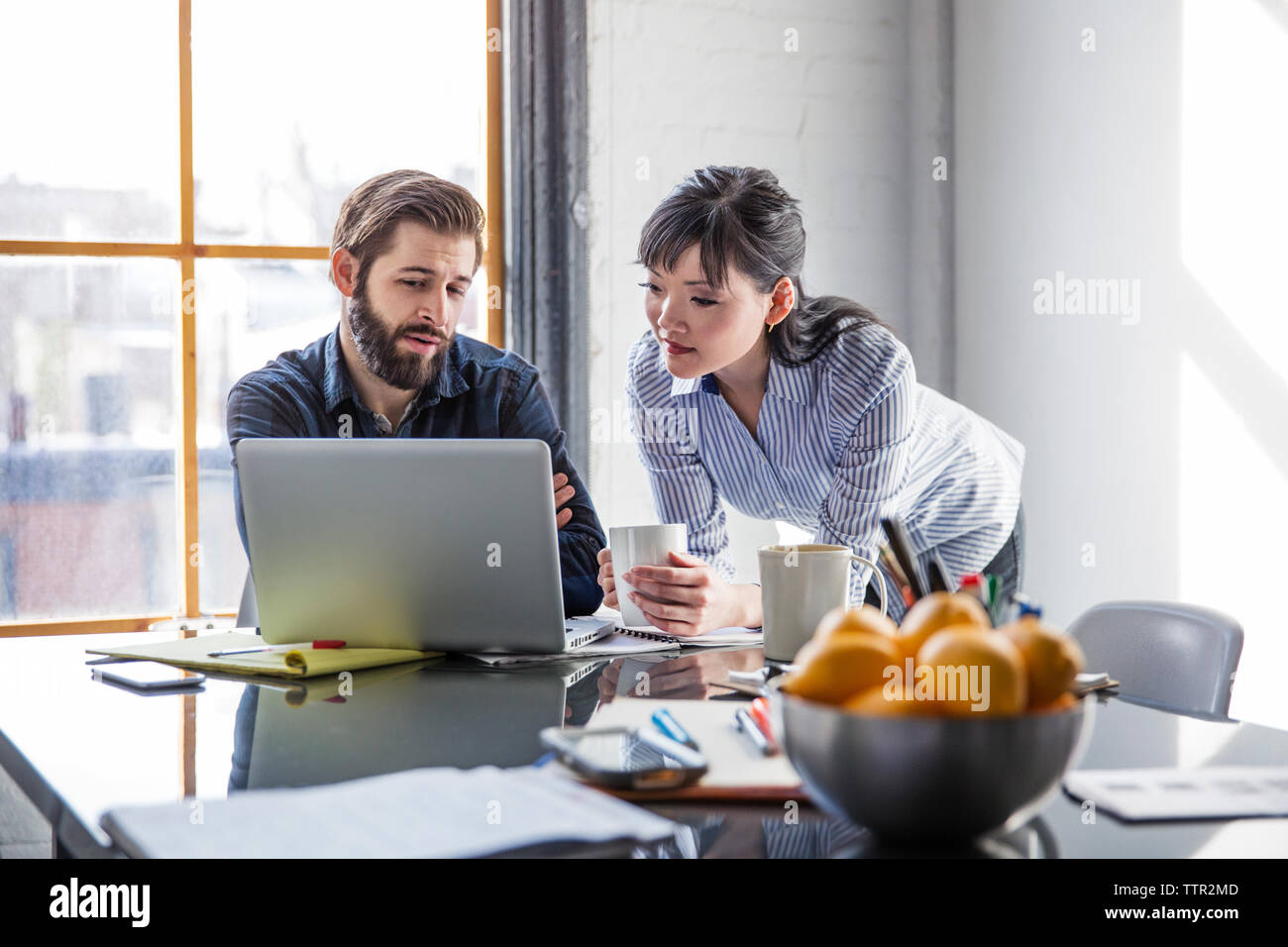 Group of people using new technology hi-res stock photography and ...