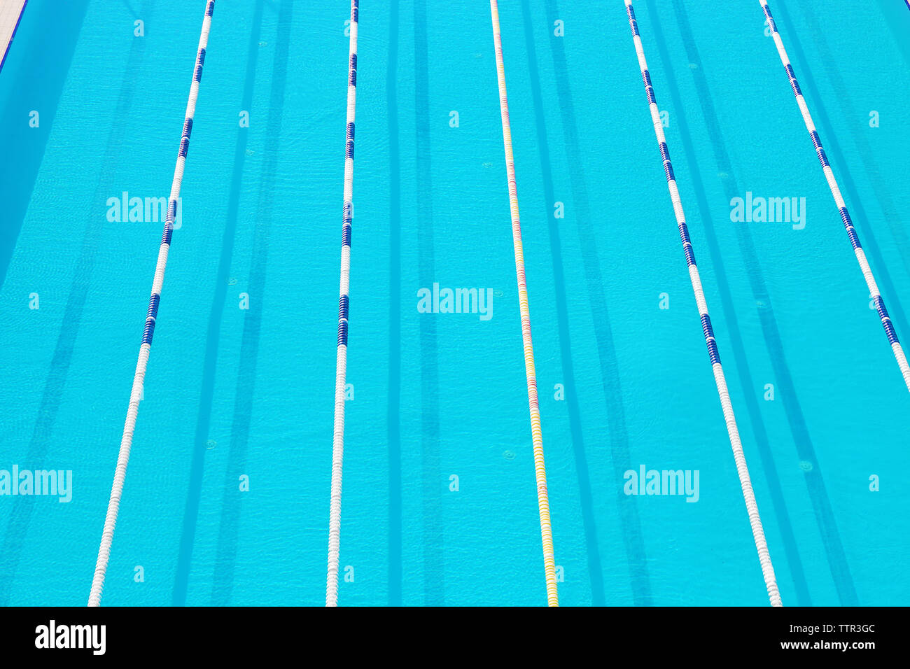 Blue pool water, top view Stock Photo - Alamy