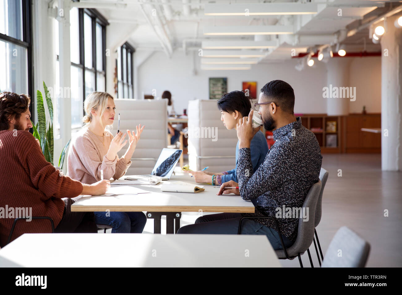 Planning desk hi-res stock photography and images - Alamy