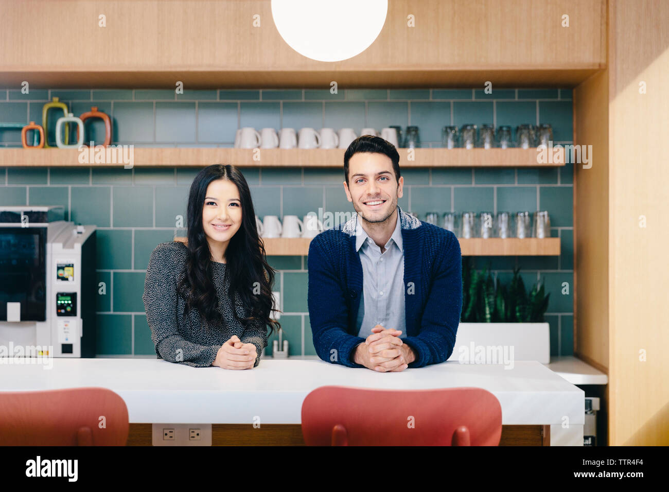 Office cafeteria colleagues hi-res stock photography and images - Alamy