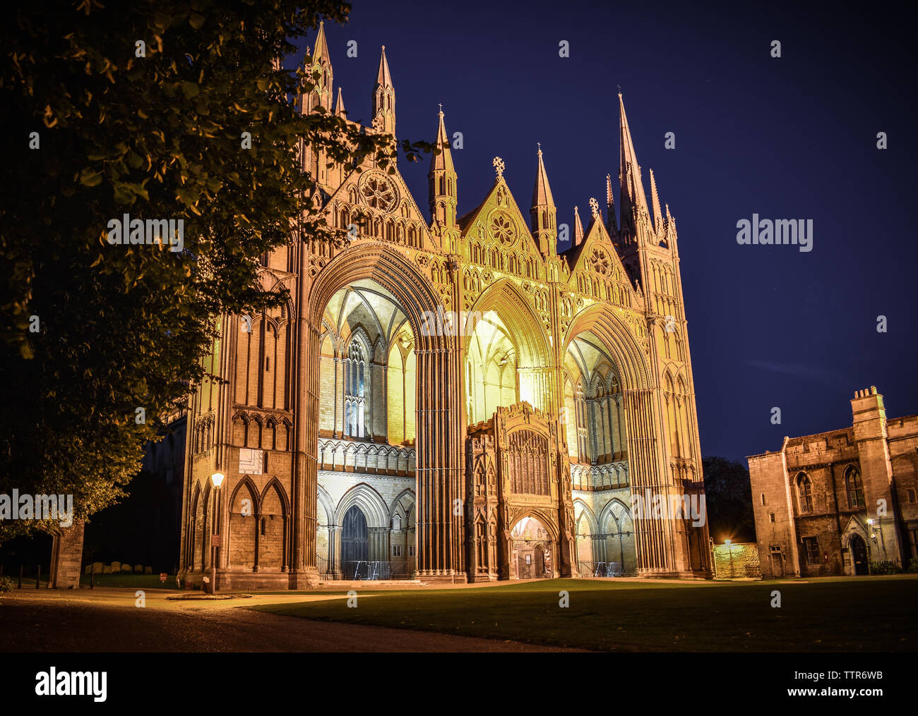 Peterborough at night hi-res stock photography and images - Alamy
