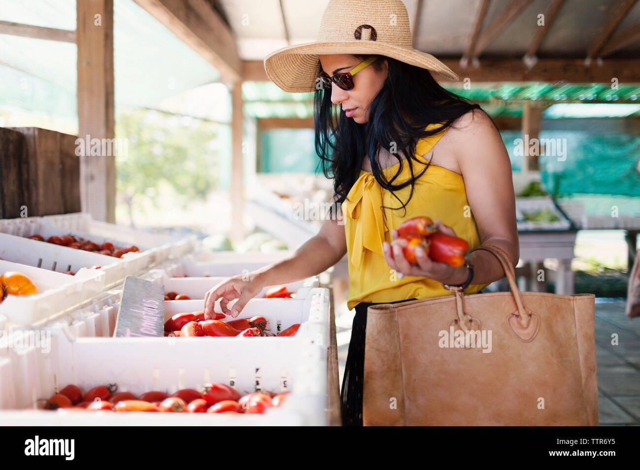 Buying tomatoes hi-res stock photography and images - Alamy