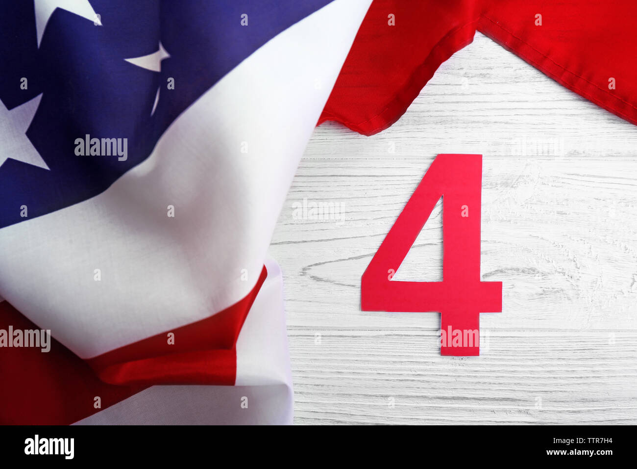 Top view flag four hi-res stock photography and images - Alamy