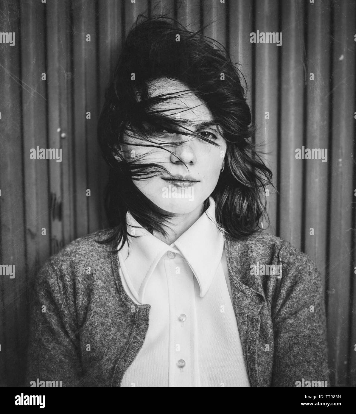 Millennial standing Black and White Stock Photos & Images - Alamy