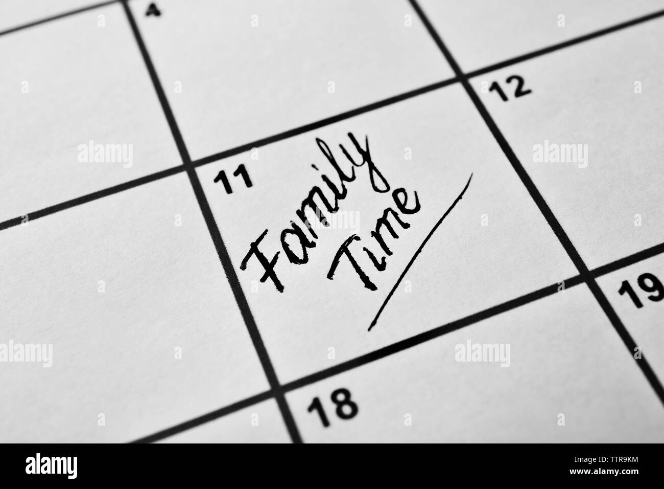 Close up white words Black and White Stock Photos & Images - Alamy