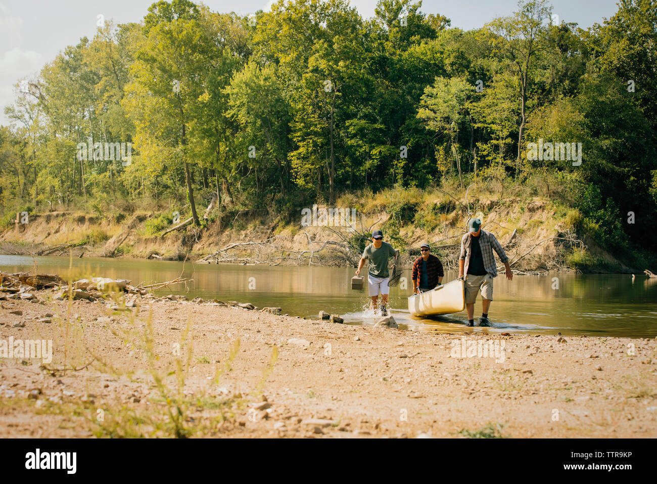 Pushing boat hi-res stock photography and images - Alamy