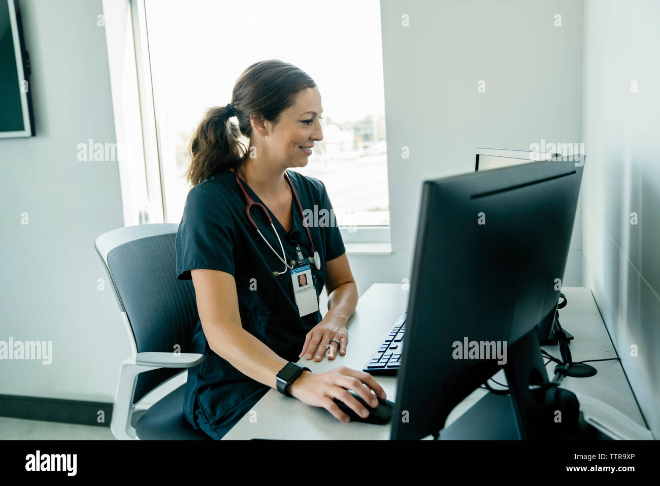 Desktop hospital hi-res stock photography and images - Alamy