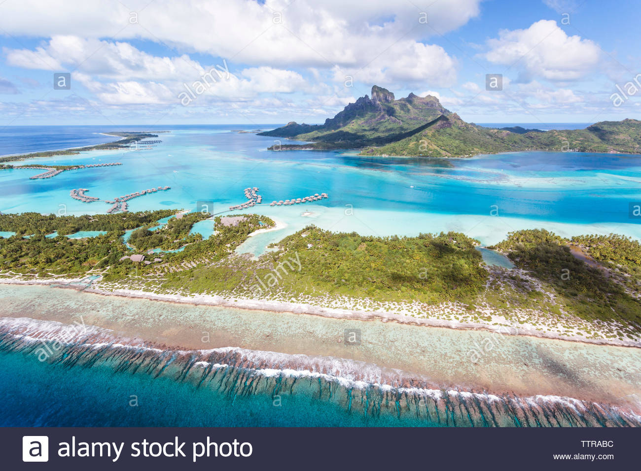 Aerial Bora Bora Stock Photos & Aerial Bora Bora Stock Images - Alamy