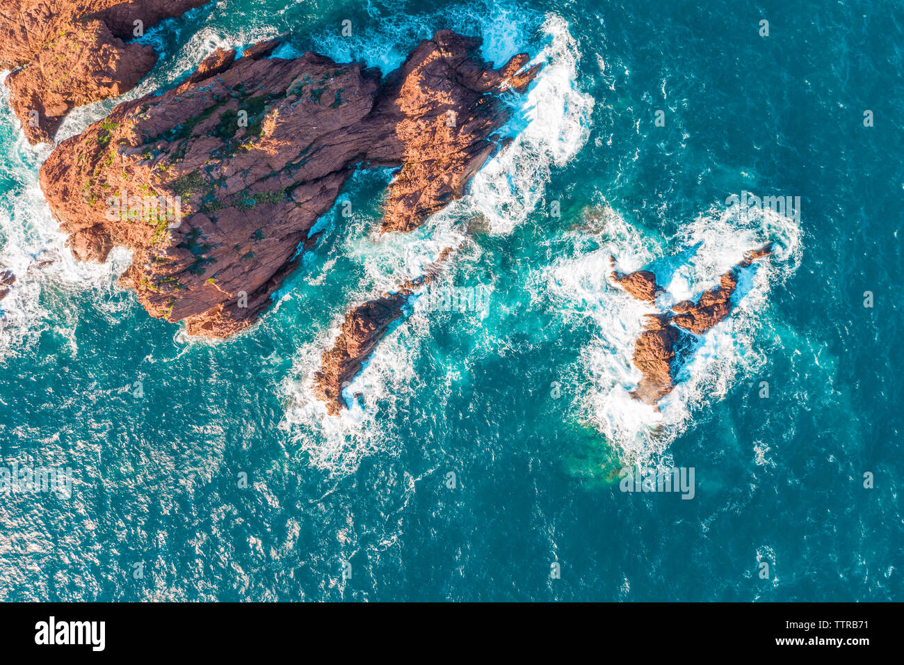 Aerial view of rock formations hi-res stock photography and images - Alamy