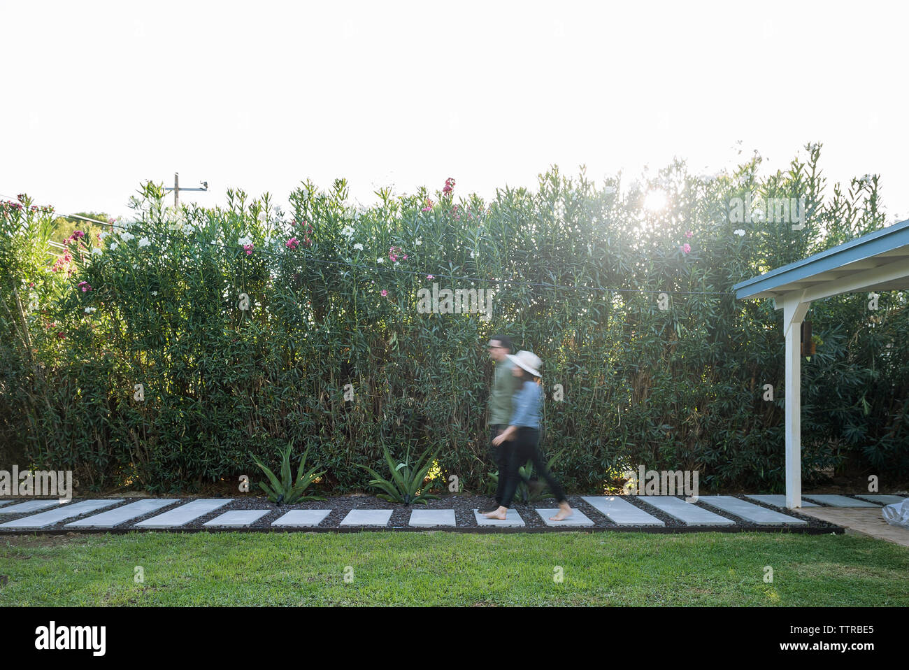 Stepping on flowers hi-res stock photography and images - Alamy
