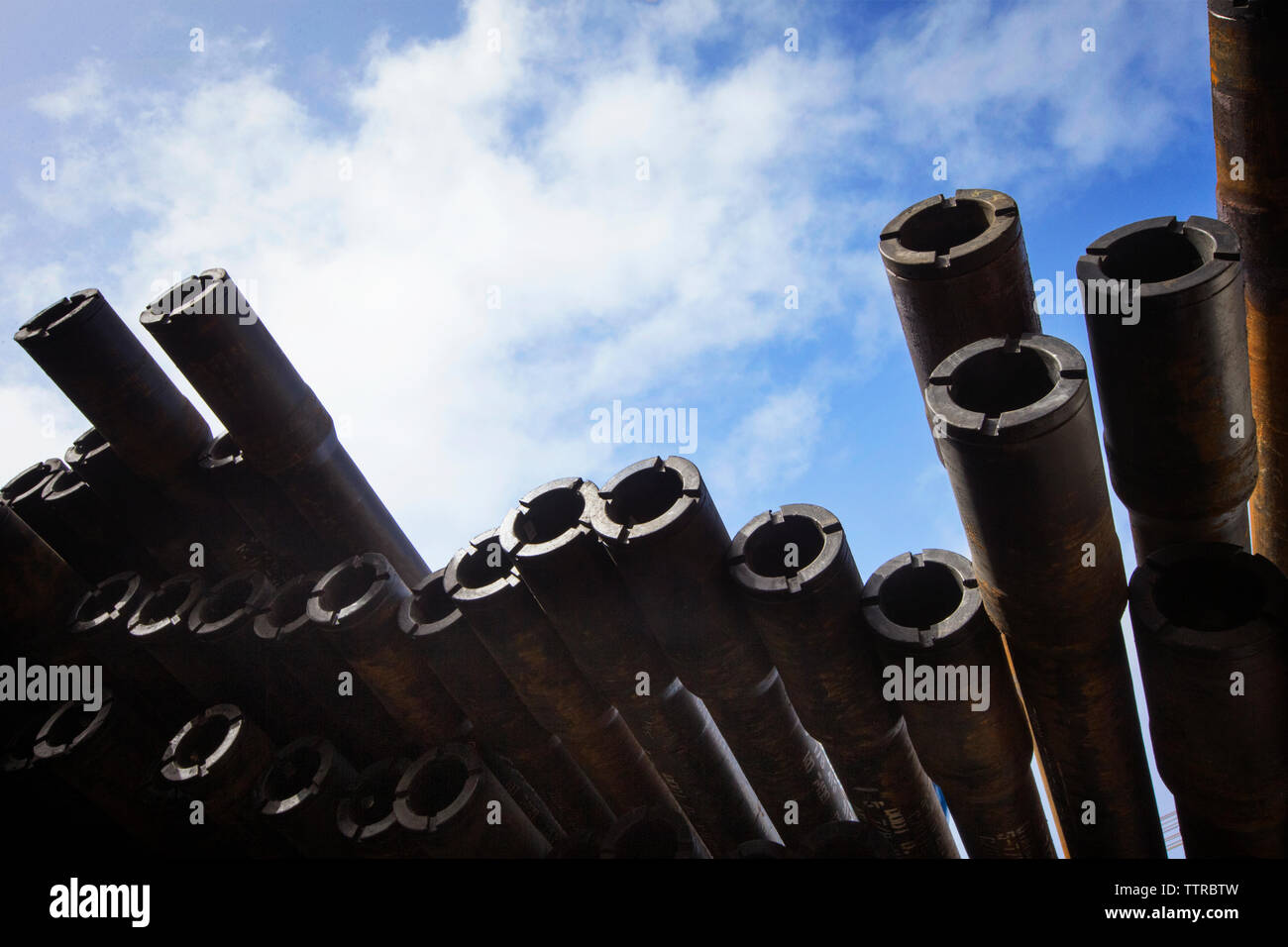 Stack of pipes hi-res stock photography and images - Alamy