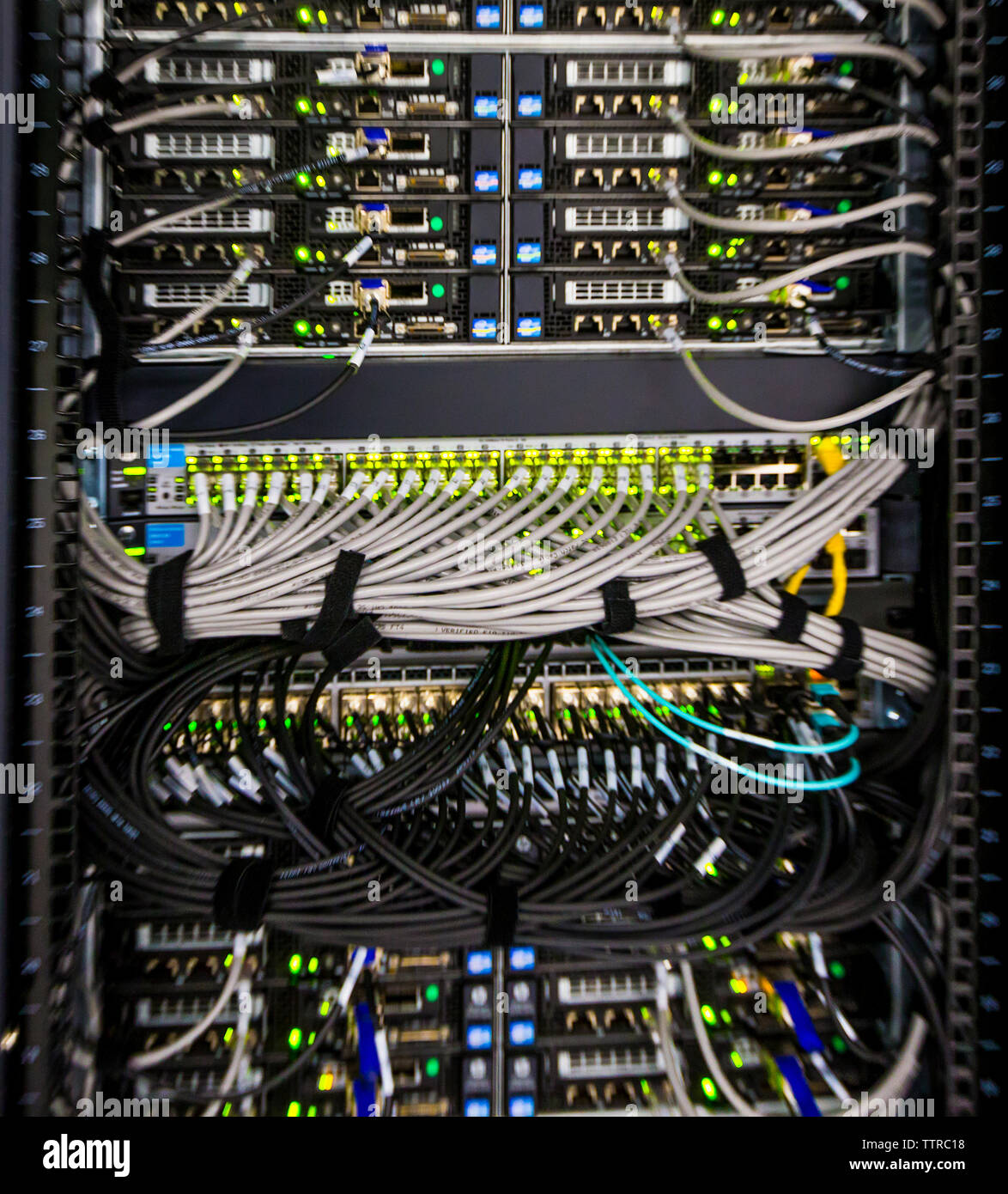 Computer network cables hi-res stock photography and images - Alamy