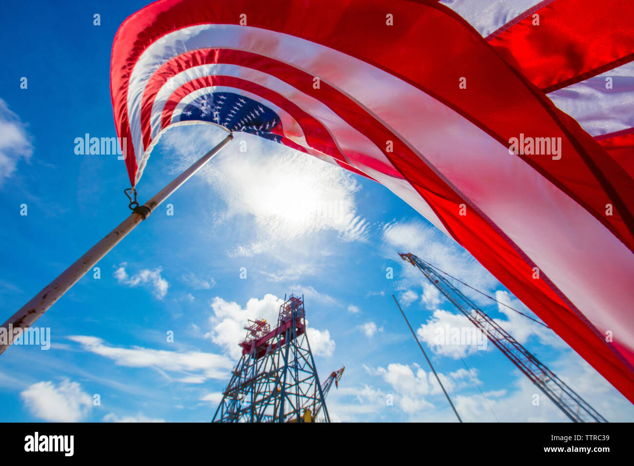 American oil drilling hi-res stock photography and images - Alamy