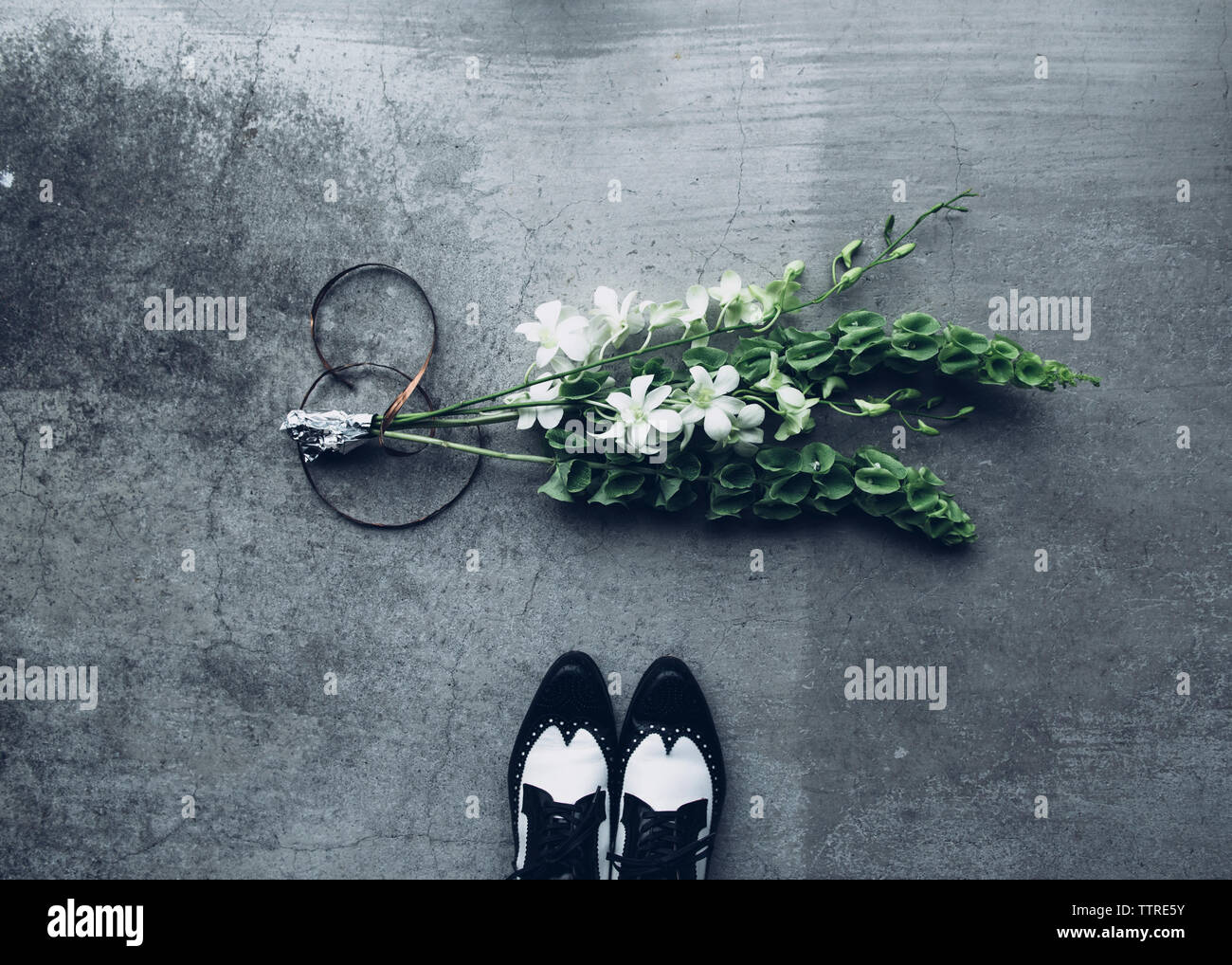 Overhead Shoes Pair High Resolution Stock Photography and Images - Alamy