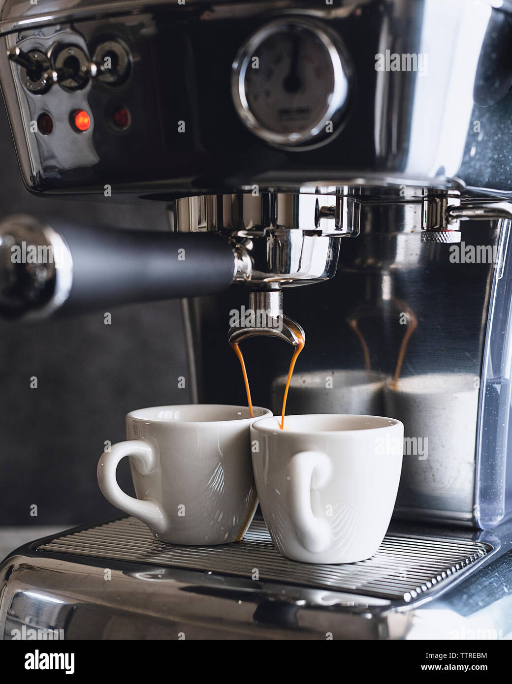 Home espresso maker hi-res stock photography and images - Alamy