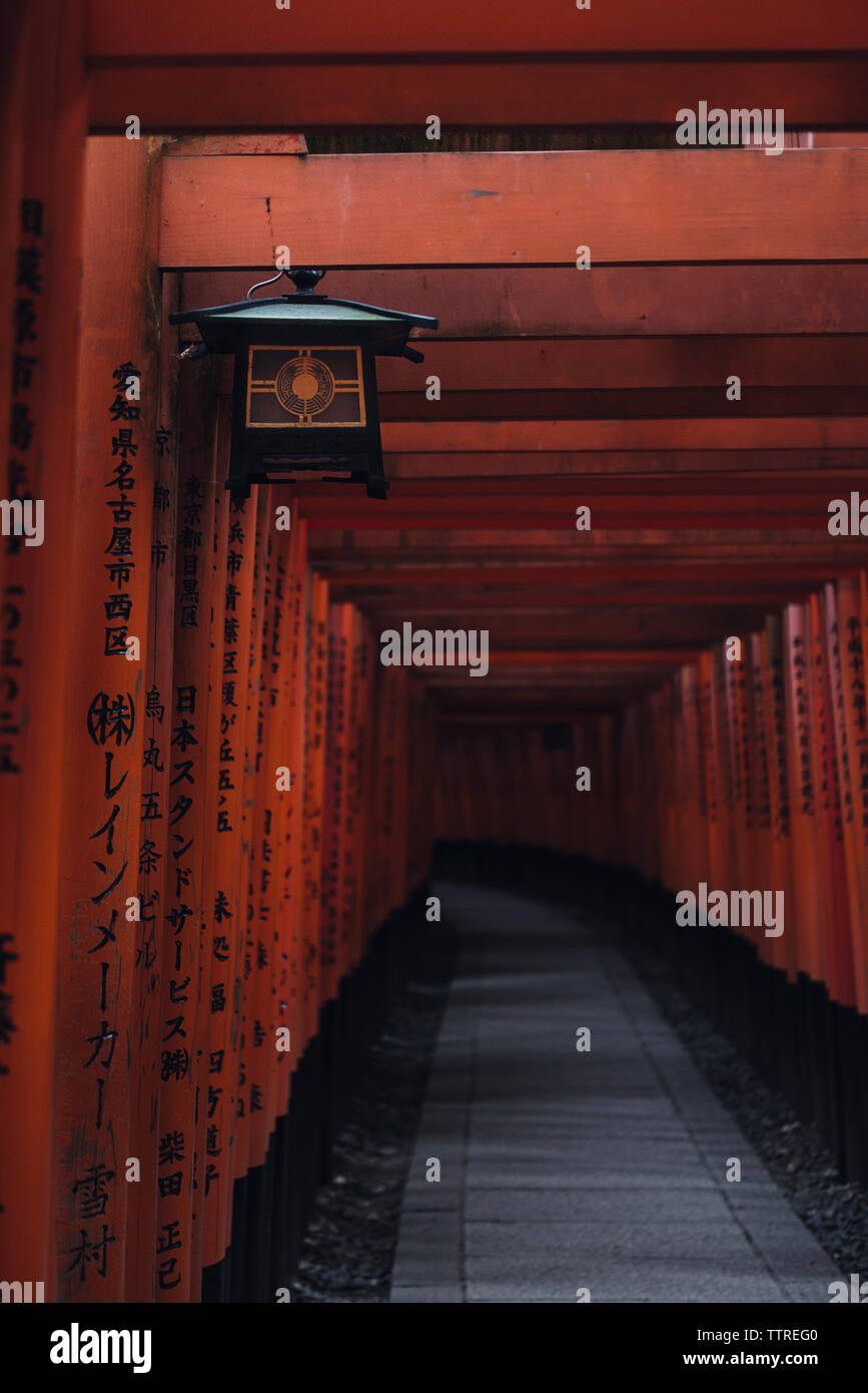 Hanging japanese temple hi-res stock photography and images - Alamy