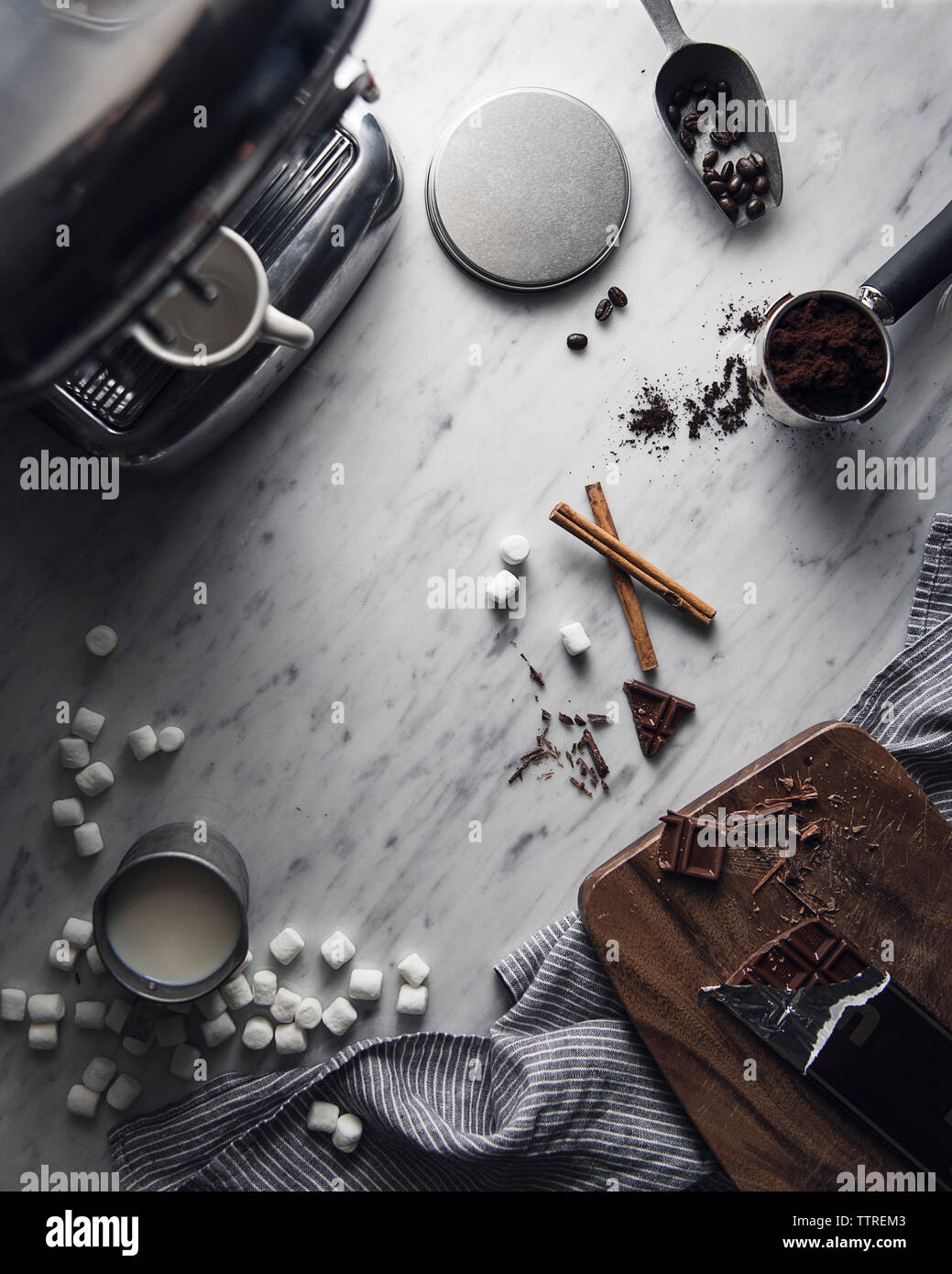 Chocolate ingredients hi-res stock photography and images - Alamy