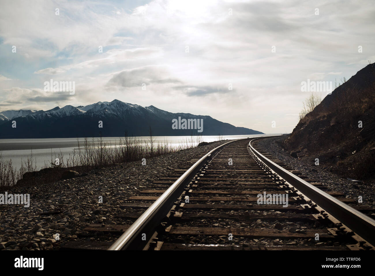Rail and sea connection hi-res stock photography and images - Alamy