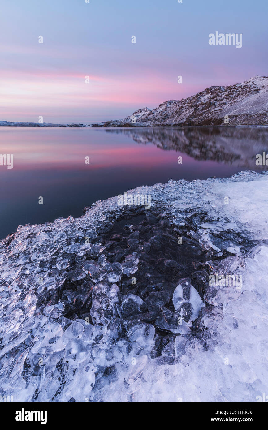 Dramatic lake scene hi-res stock photography and images - Alamy