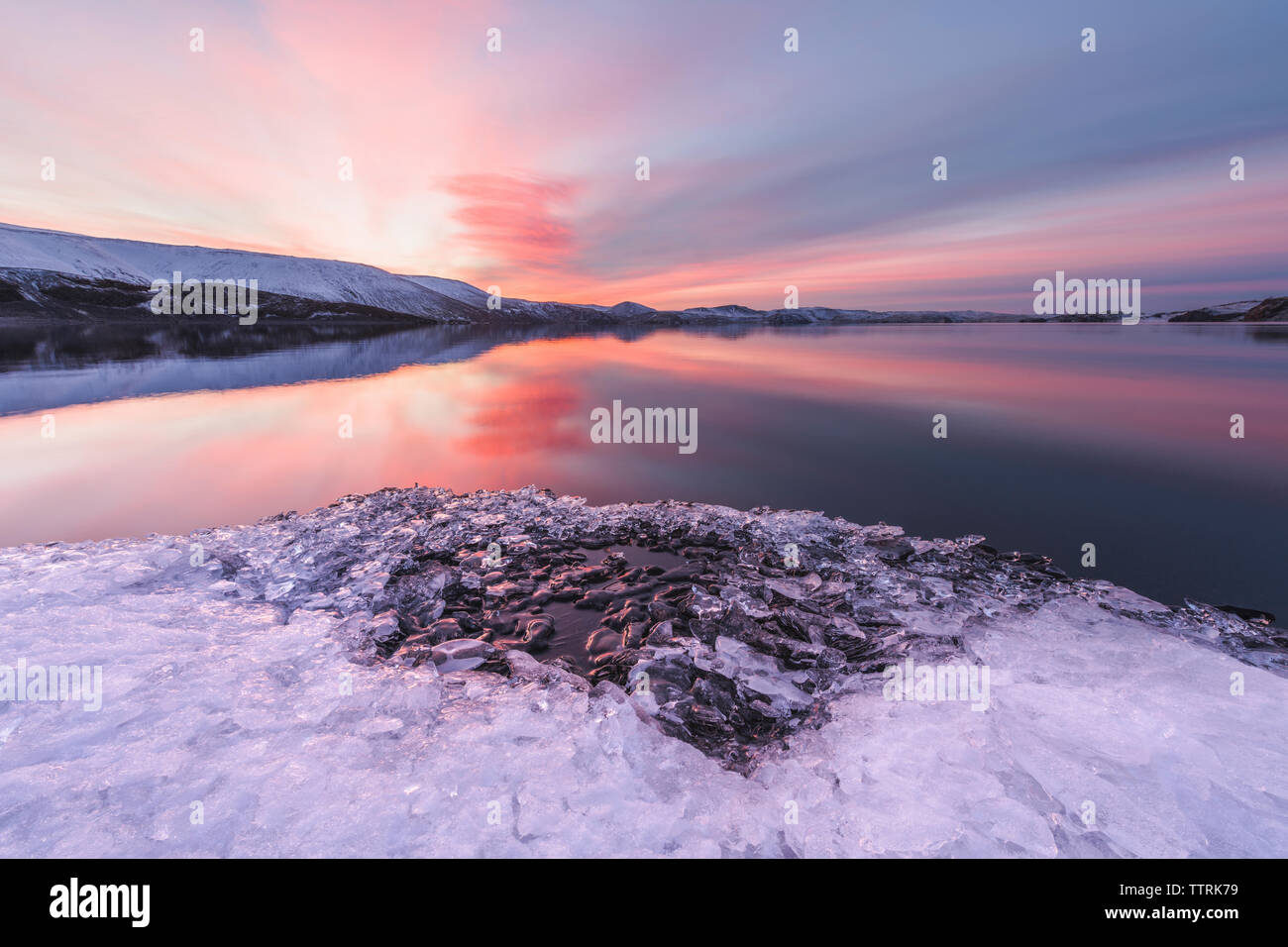 Dramatic lake scene hi-res stock photography and images - Alamy