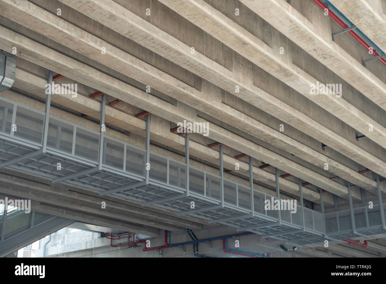 Concrete structure overpass of bts Stock Photo - Alamy