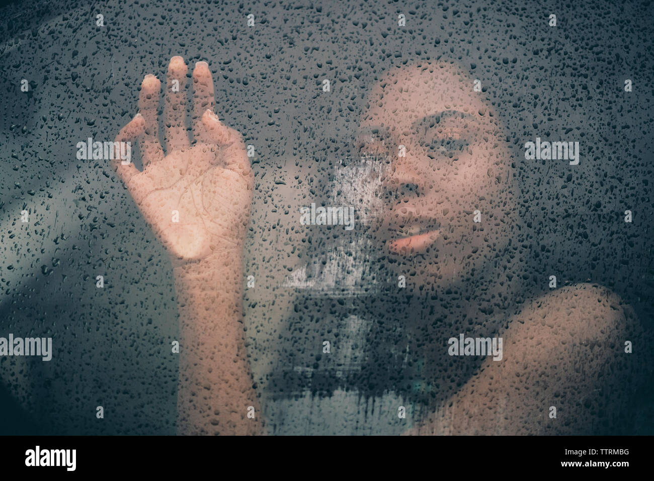 African window rain hi-res stock photography and images - Alamy