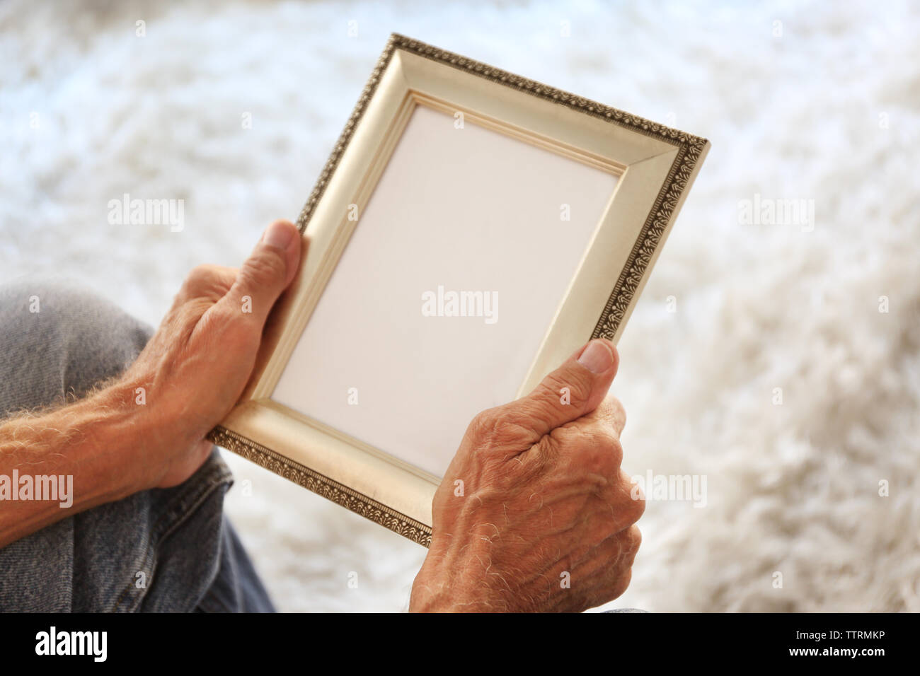 Holding Frame Photography