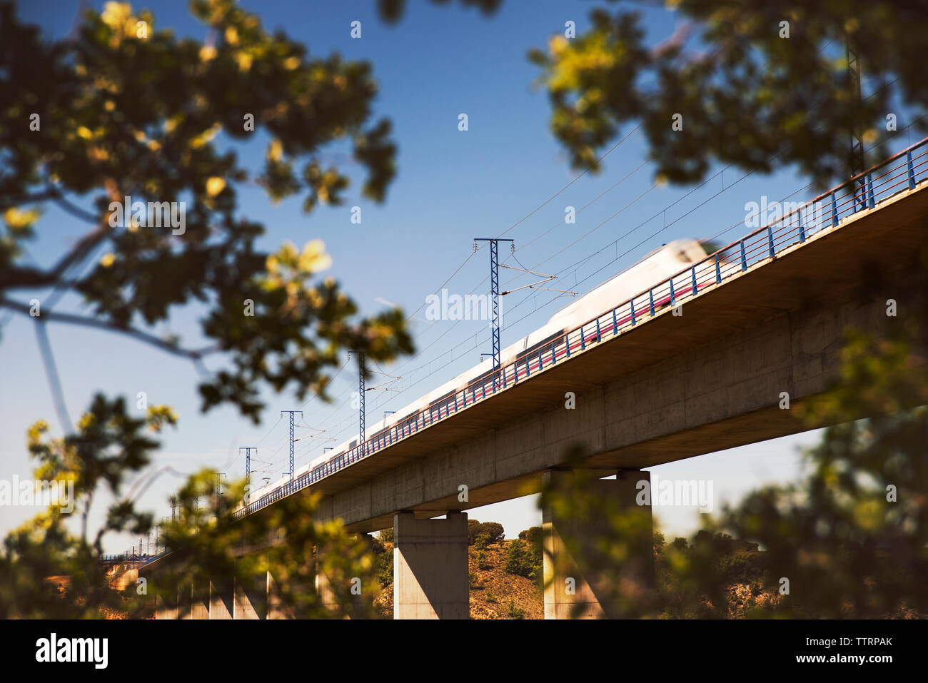 High speed rail bridge hi-res stock photography and images - Alamy