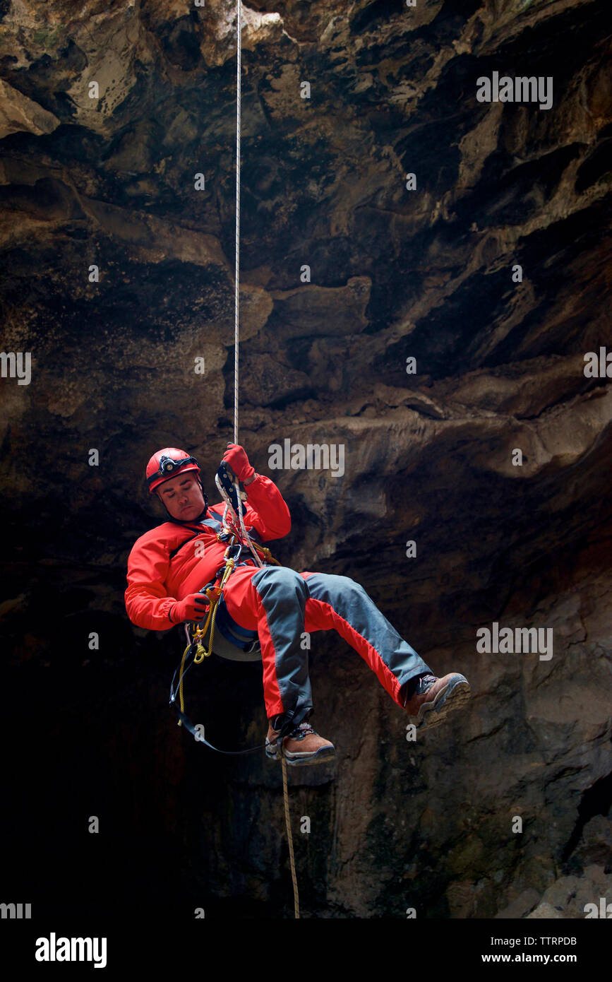 Spelunking Person High Resolution Stock Photography and Images - Alamy