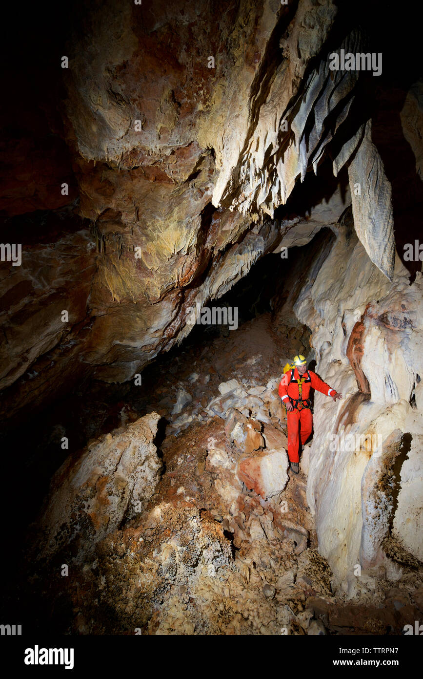 Caving in Spain Stock Photo - Alamy