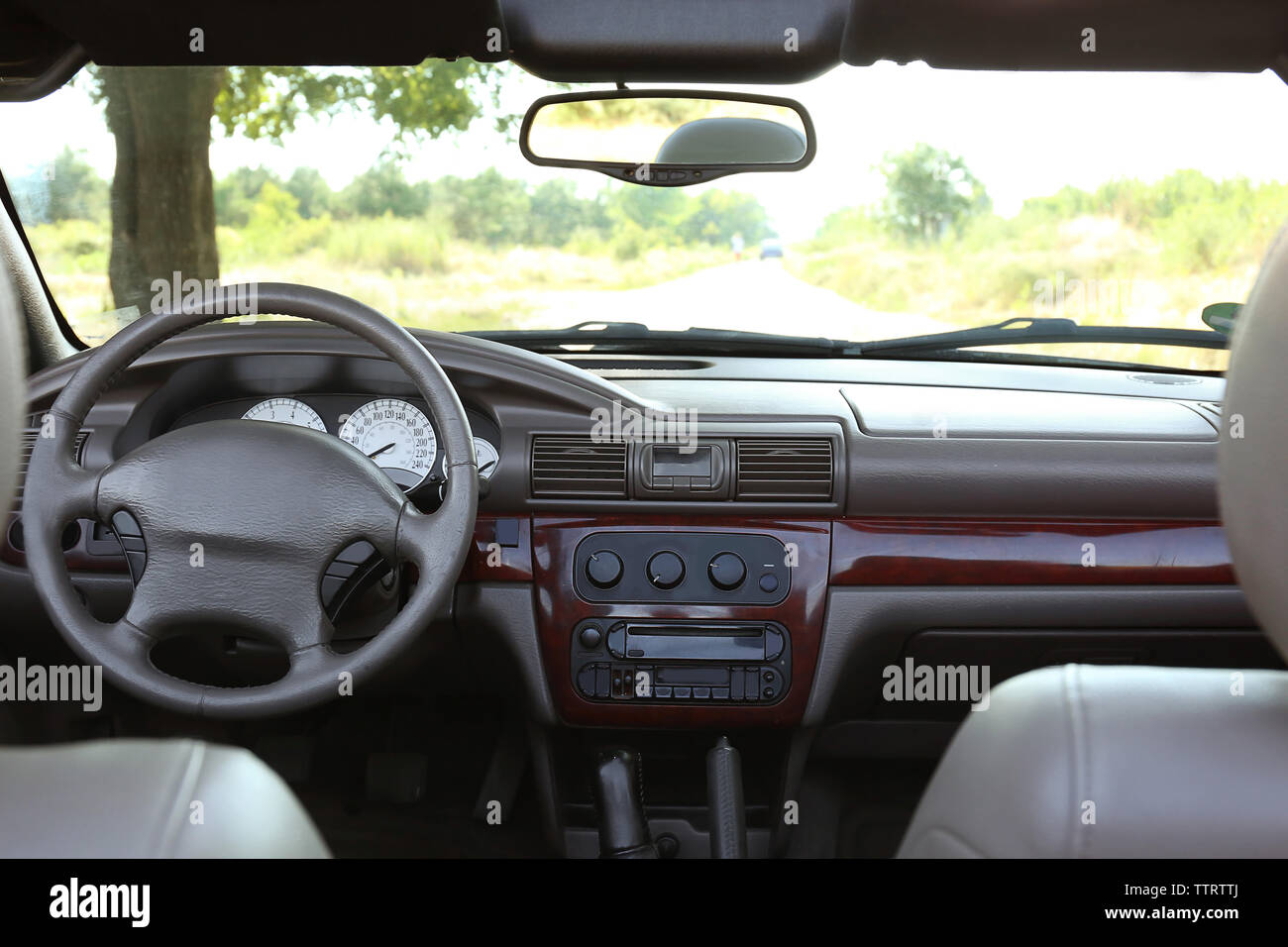 Dashboard car panel Stock Photo - Alamy