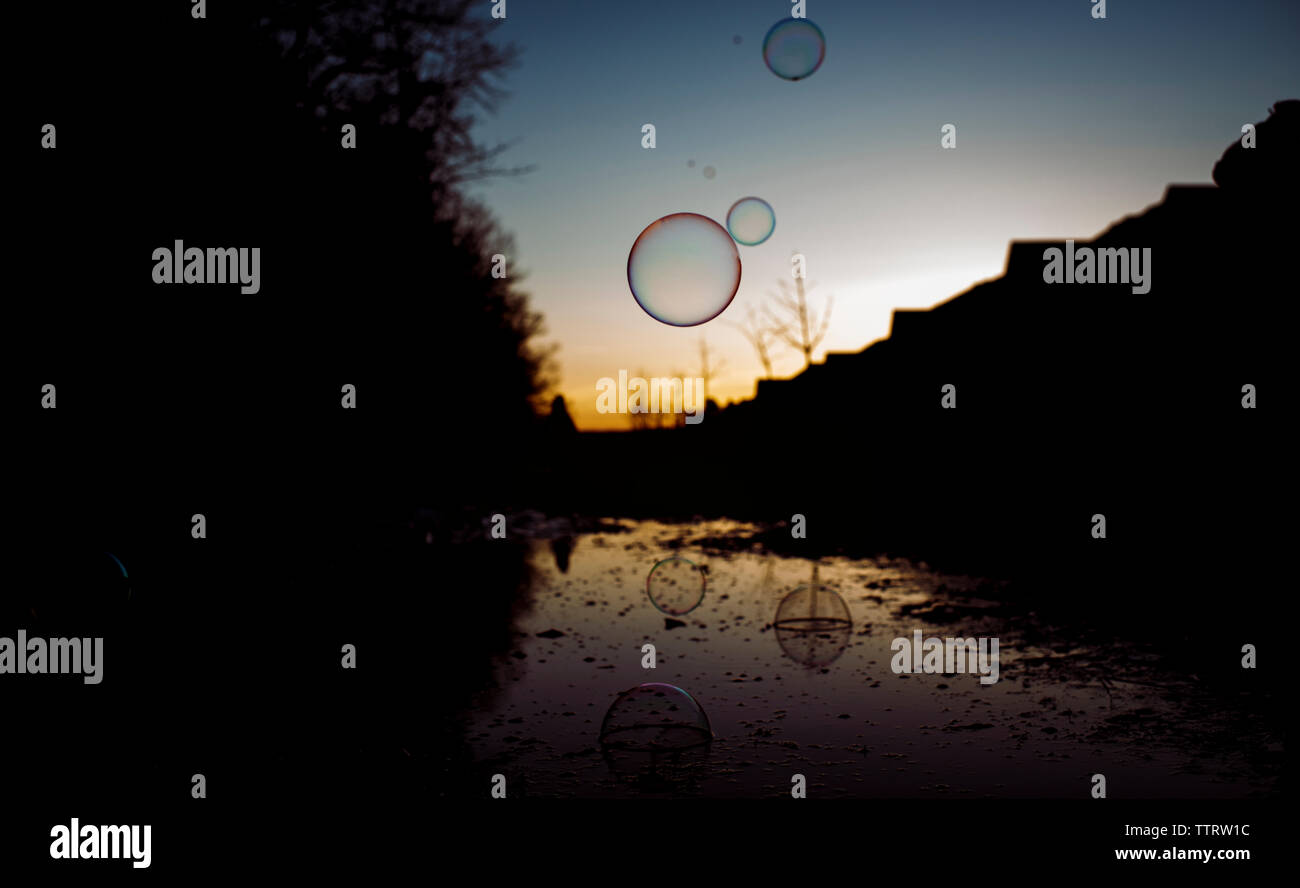 Flying bubbles hi-res stock photography and images - Alamy