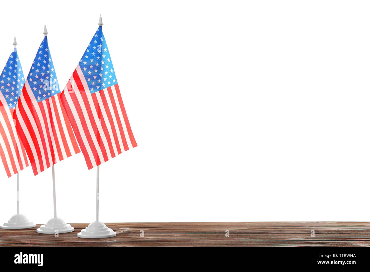 Flags on table hi-res stock photography and images - Alamy