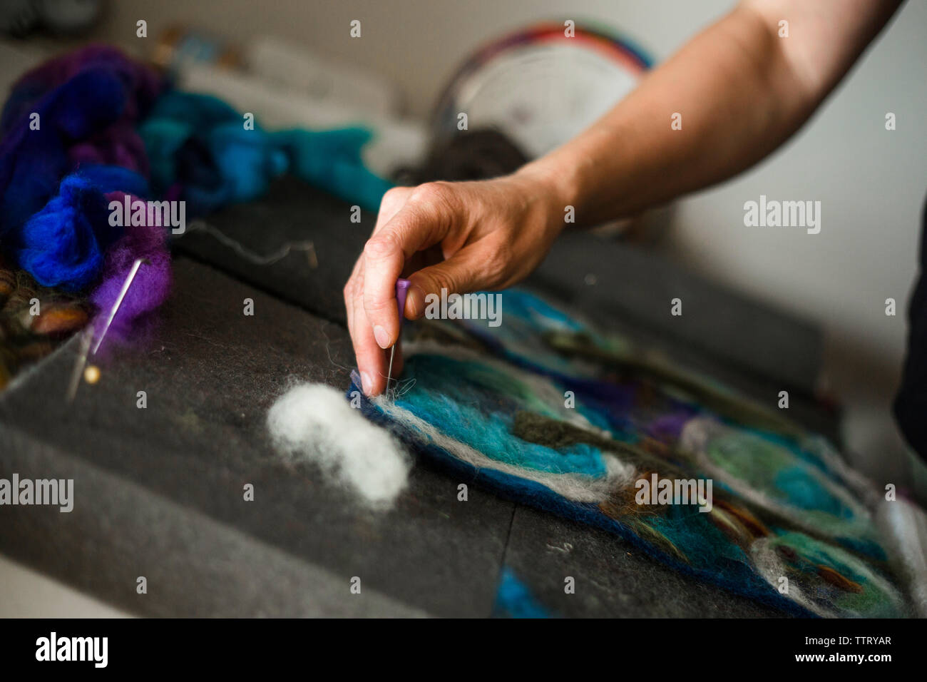 Yarn making hi-res stock photography and images - Alamy