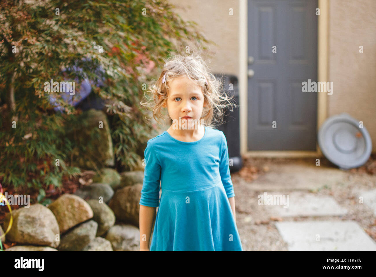 Girl stares at the camera hi-res stock photography and images - Alamy