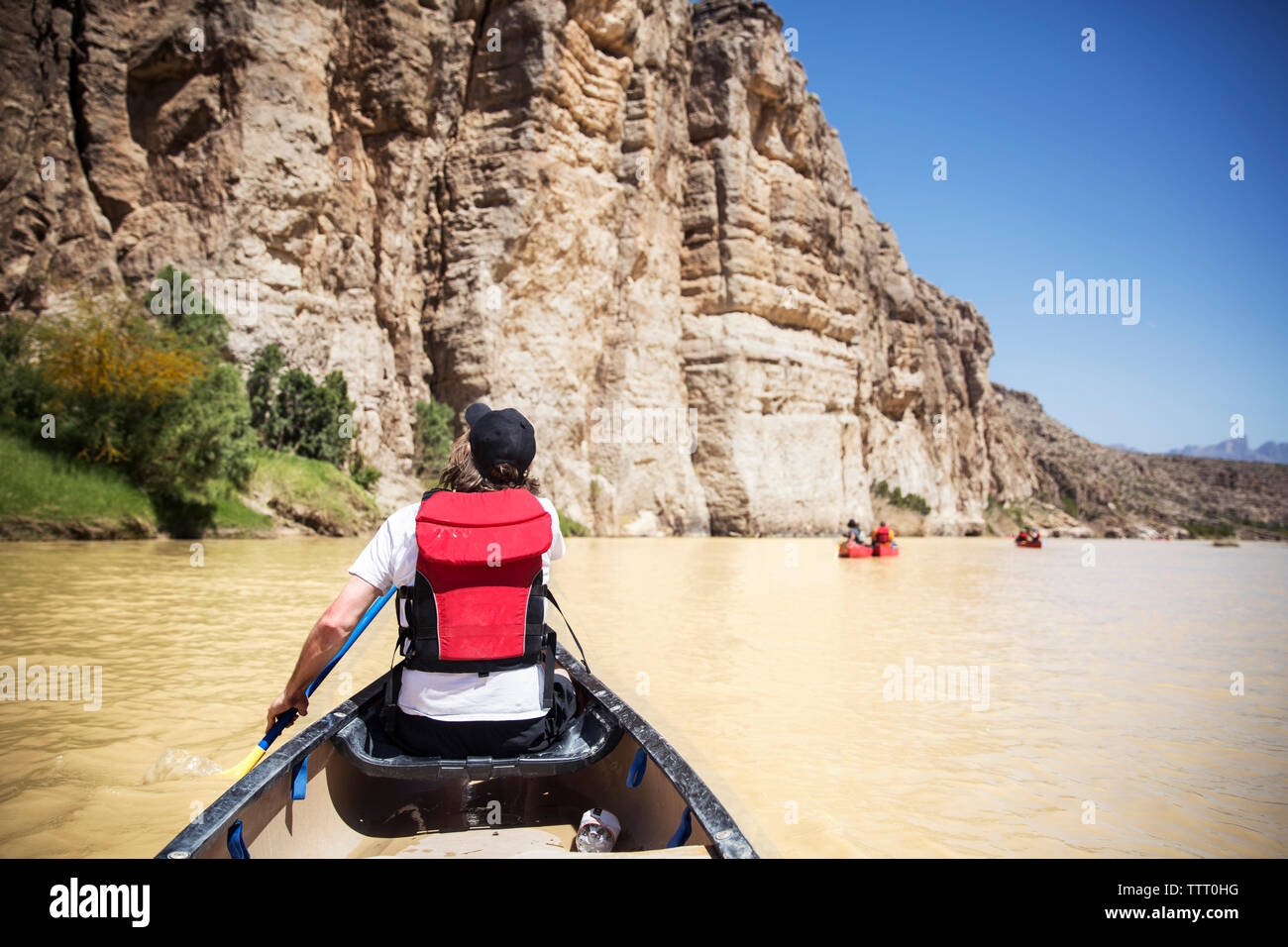 Man oaring boat hi-res stock photography and images - Alamy