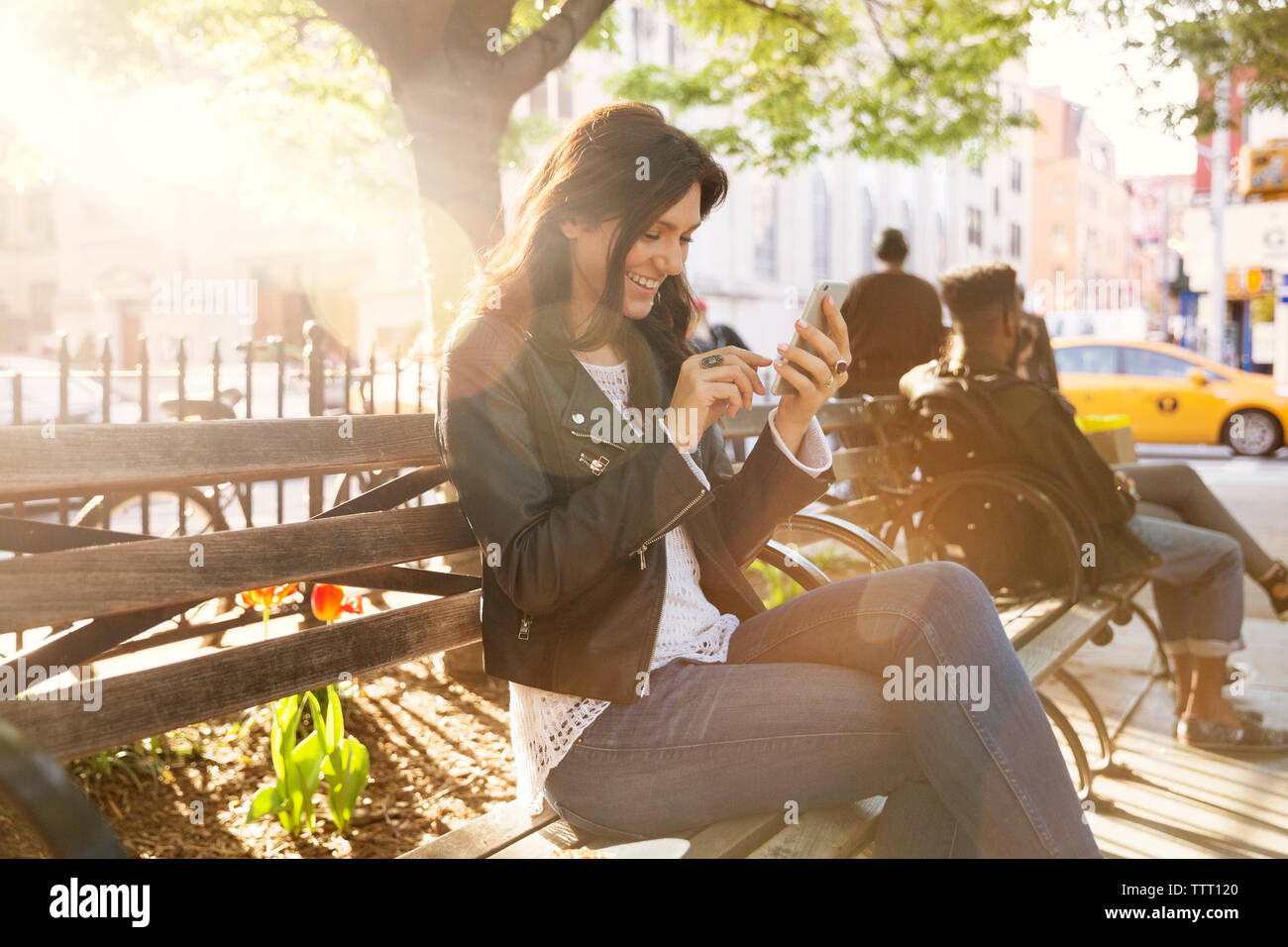 Smart new bench hi-res stock photography and images - Alamy
