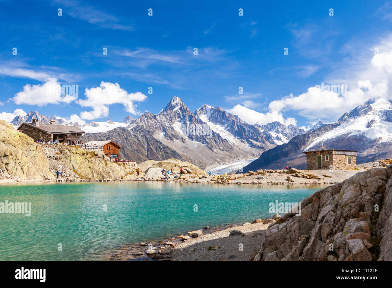 Refuge du refuge du lac blanc hi-res stock photography and images - Alamy