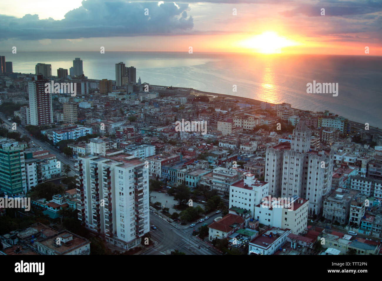 Cuba aerial sea hi-res stock photography and images - Alamy