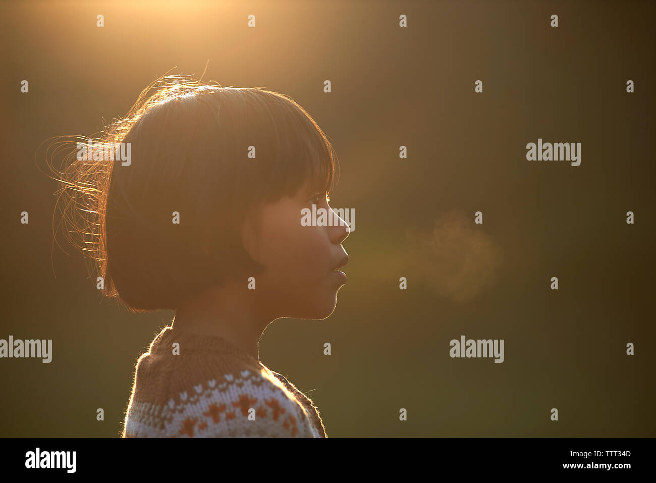 Winter cold exhaling hi-res stock photography and images - Alamy