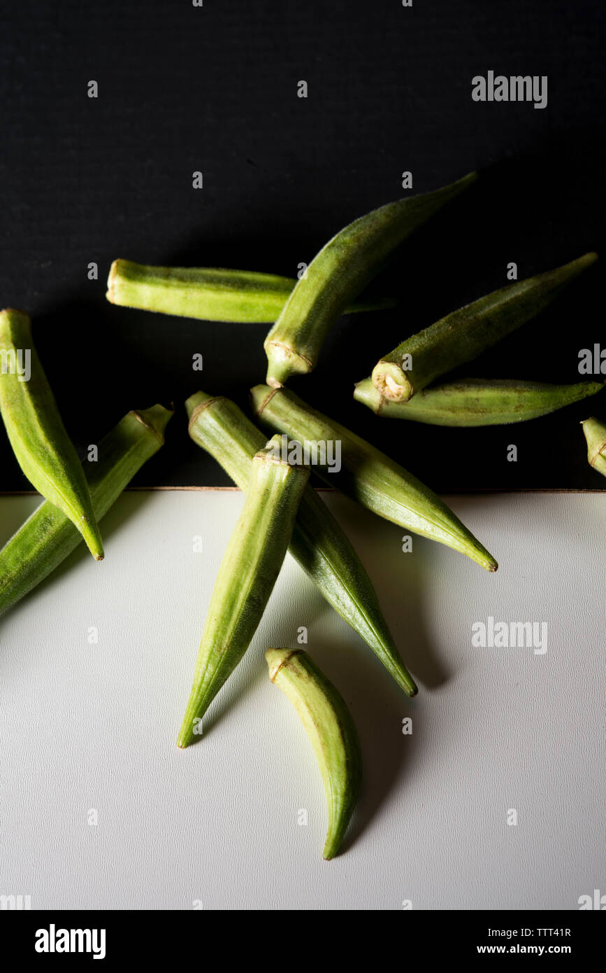Okras hi-res stock photography and images - Alamy